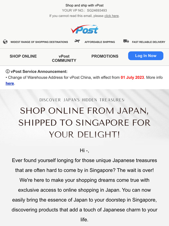 vPost: Your Access to Japan's Best-Kept Secrets: Shop Unique Finds ...