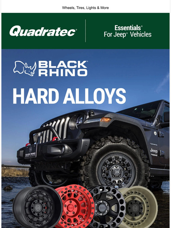 Quadratec: Next Level Wheels, Lights & Lifts | Milled