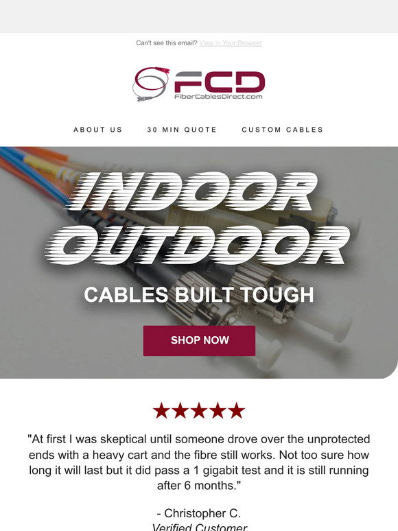 Fiber Cables Direct: Need Cables That are Built to Last? | Milled