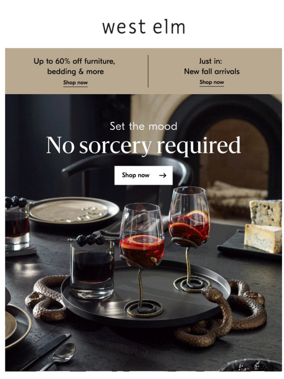 West Elm: Set the table for a frightfully good time | Milled