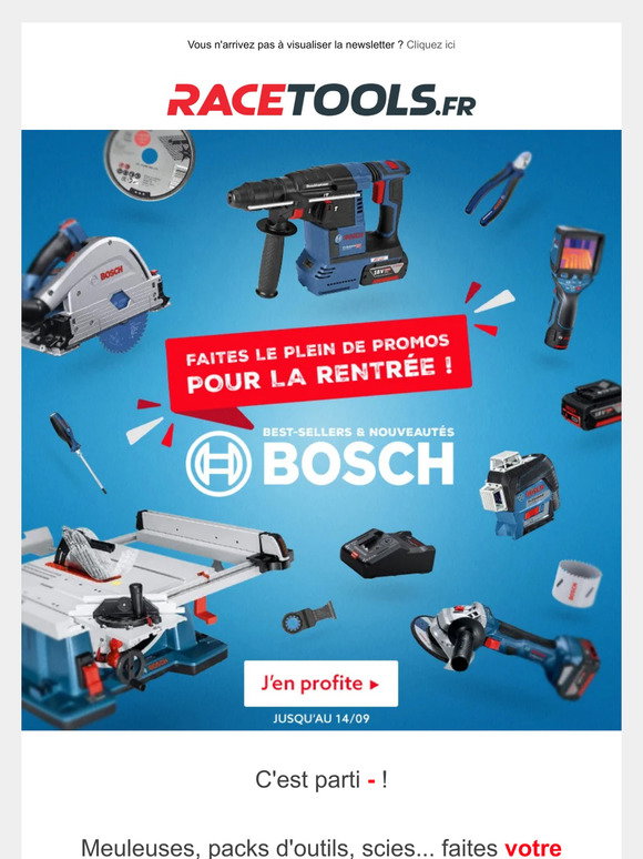 Racetools FR: BOSCH Pro fait sa rentrée ! | Milled
