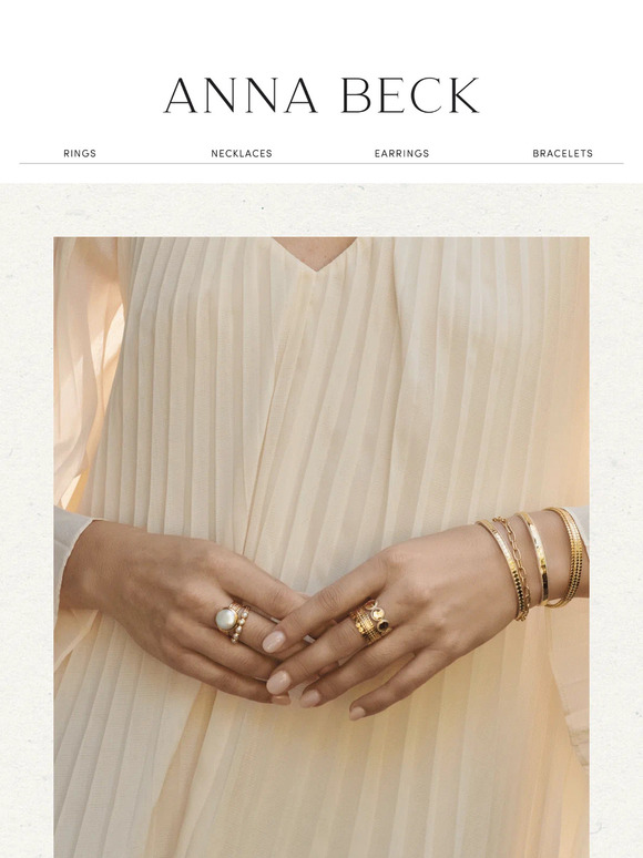 Anna Beck Designs: Introducing The Pearl & Scalloped Collection | Milled