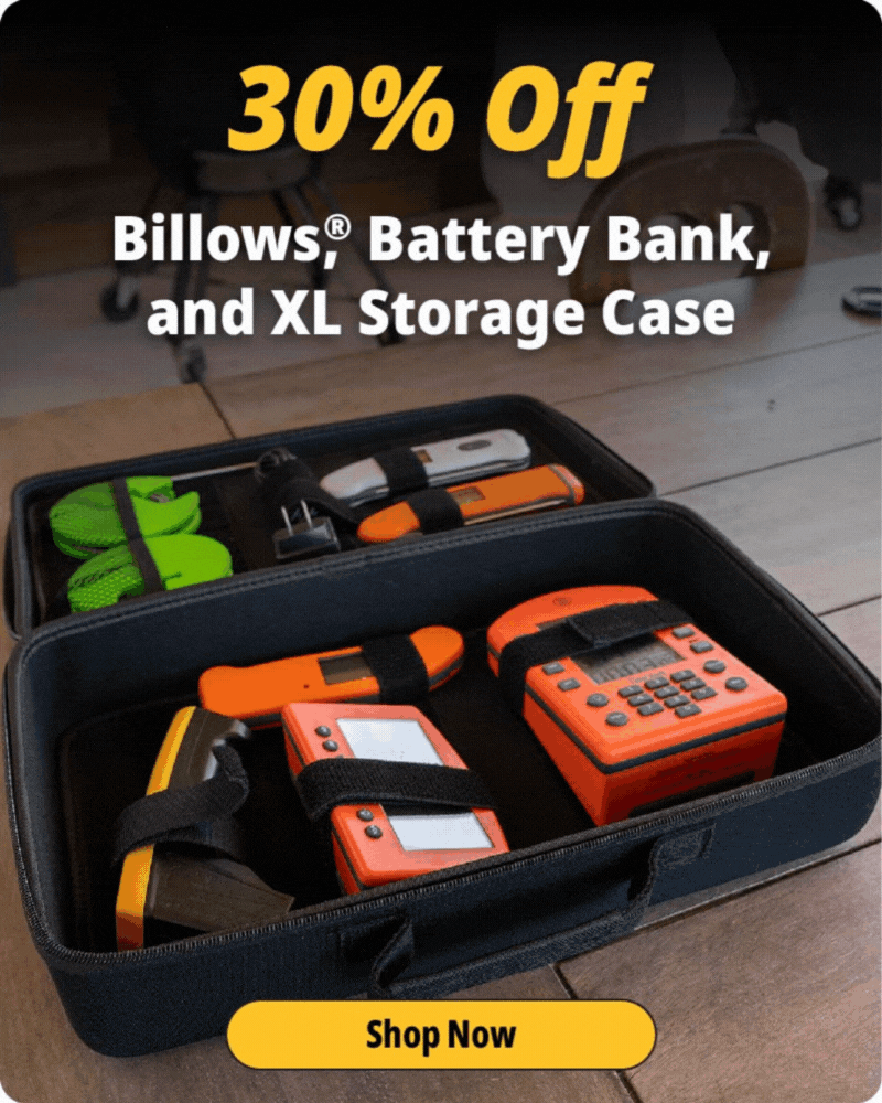 ThermoWorks: 30% Off Billows, Battery Bank, and XL Storage Case | Milled