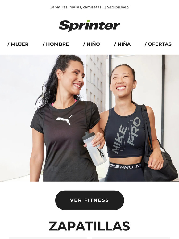 Sprinter - Megacentros del deporte: Ropa para el gym al mejor precio💸 ...