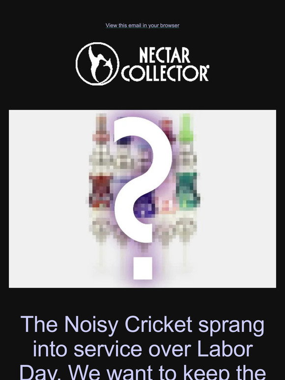 Nectar Collector: ⚠️ What's Next From Nectar Collector? | Milled