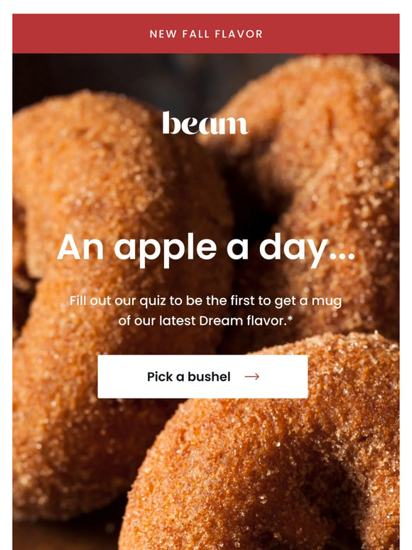 Beam: *NEW* Take a bite out of this fall flavor | Milled