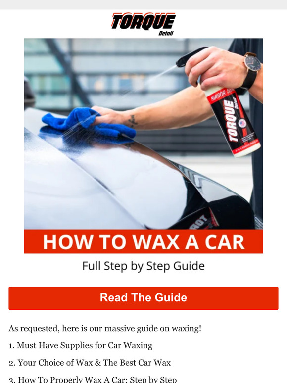Torque Detail: WAXING GUIDE: Supplies, Type of Waxes and Application ...