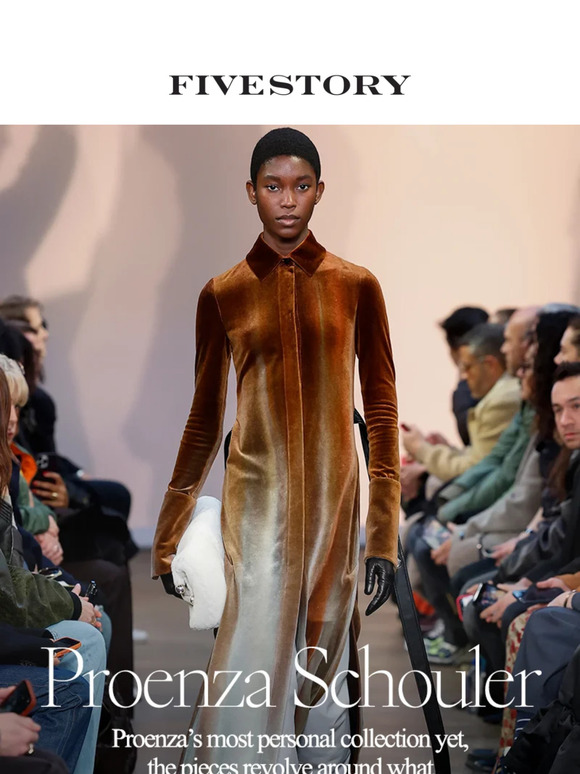Fivestory: Proenza's new F23 collection is stunning. | Milled