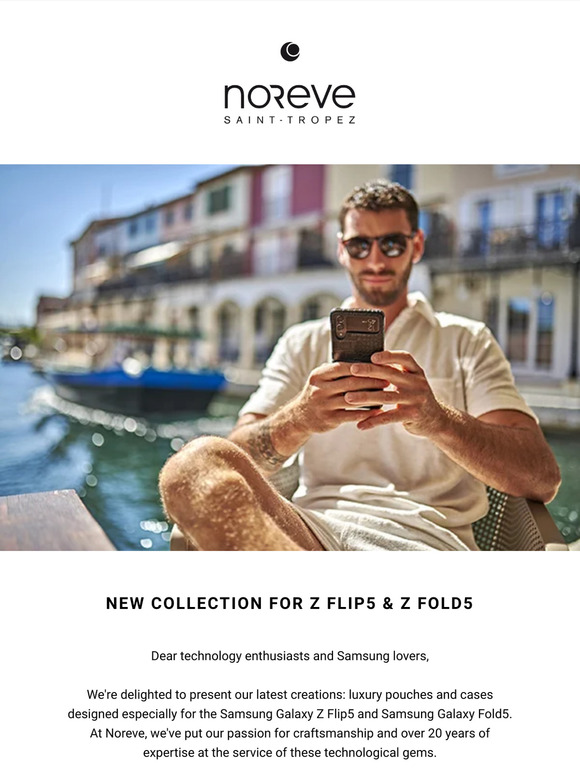 noreve.com: Honoring the new Samsung Galaxy Z Flip5 and Fold5. Pre-orders now open. | Milled