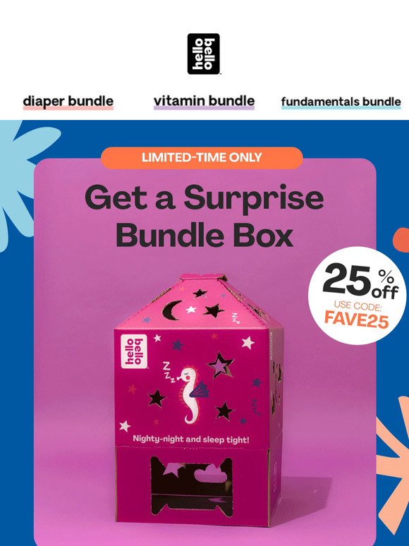 Hello Bello: We’ve unlocked the Bundle Box vault. 🔓 | Milled
