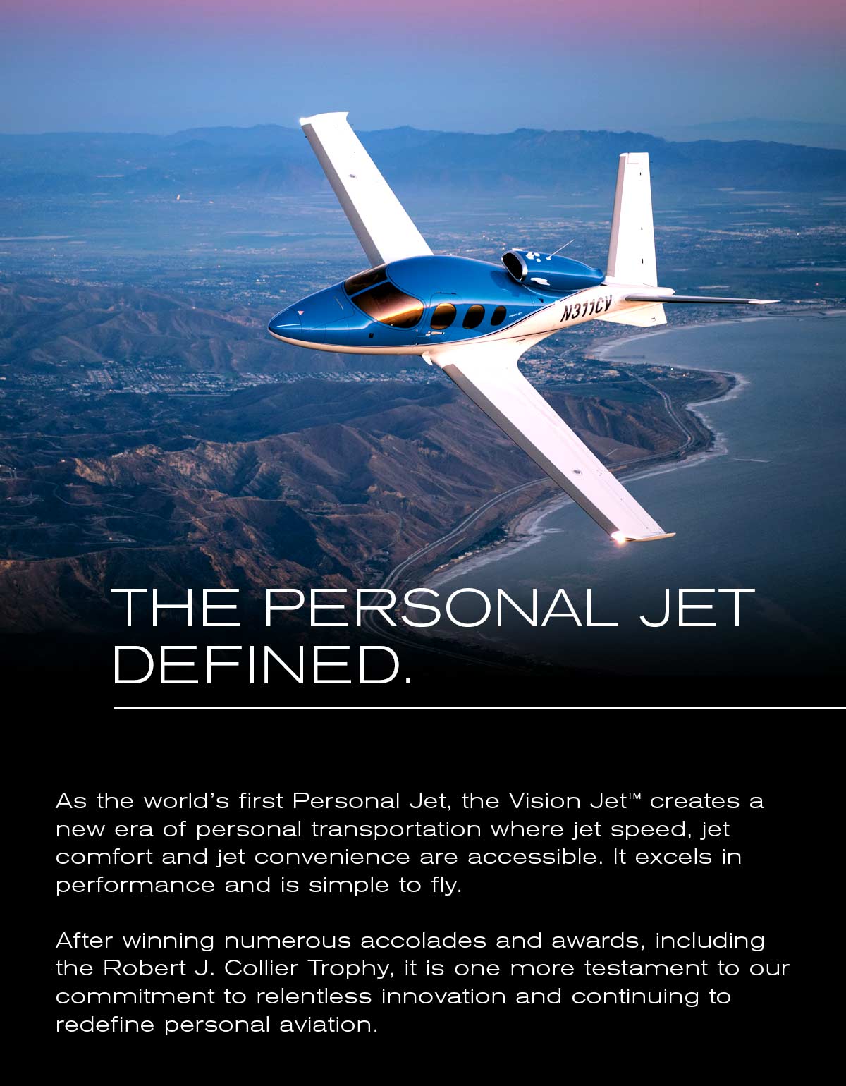 Cirrus Aircraft: Explore the Vision Jet | Milled