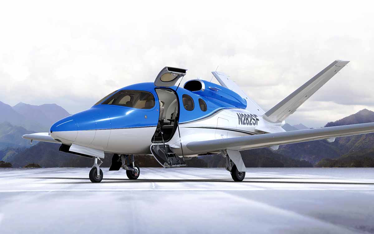 Cirrus Aircraft: Explore the Vision Jet | Milled