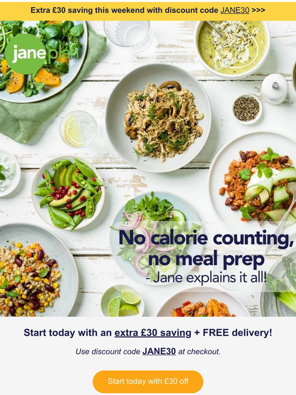 Jane Plan: Jane explains it all: no calorie counting, no meal prep ...