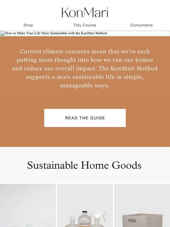 KonMari: Using the KonMari Method for a More Sustainable Home | Milled