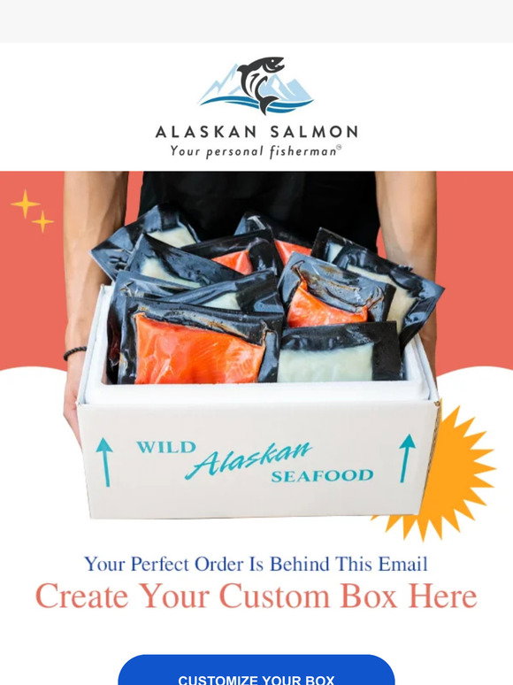 Alaskan Salmon Company: Build Your Own Fish Box In 3 Simple Steps 🐟 ...