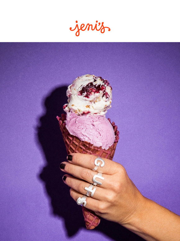 Jeni's Ice Cream: Olivia Rodrigo Cone Takeover starts now! | Milled
