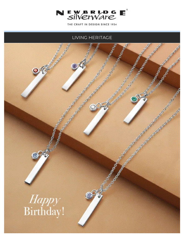 Newbridge Silverware: 💎 NEW Birthstones & Lockets 💎 | Milled