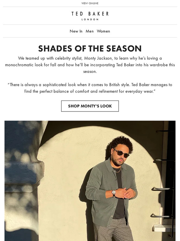 Ted Baker: Fall for monochrome this season | Milled