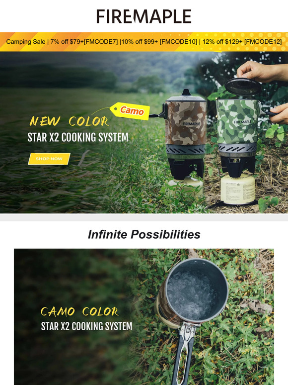 Fire Maple: WHAT?! Star X2 Cooking System has got NEW COLORS ???👀 | Milled