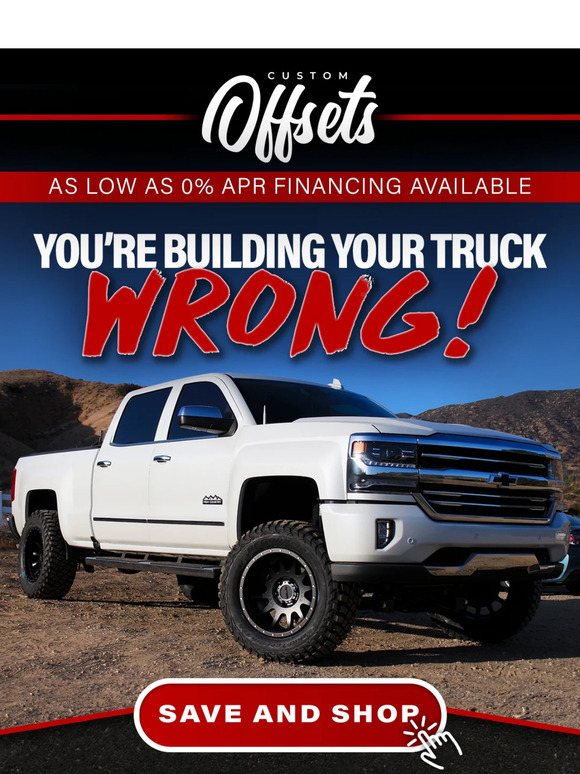Custom Offsets: You're building your truck wrong! 😦 | Milled
