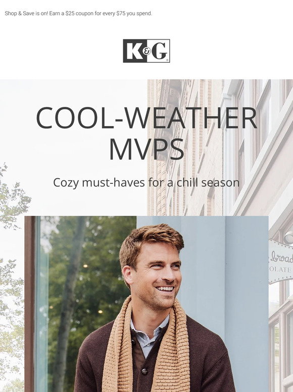 K&G Fashion Super Store: Look what’s new for sweater season | Milled