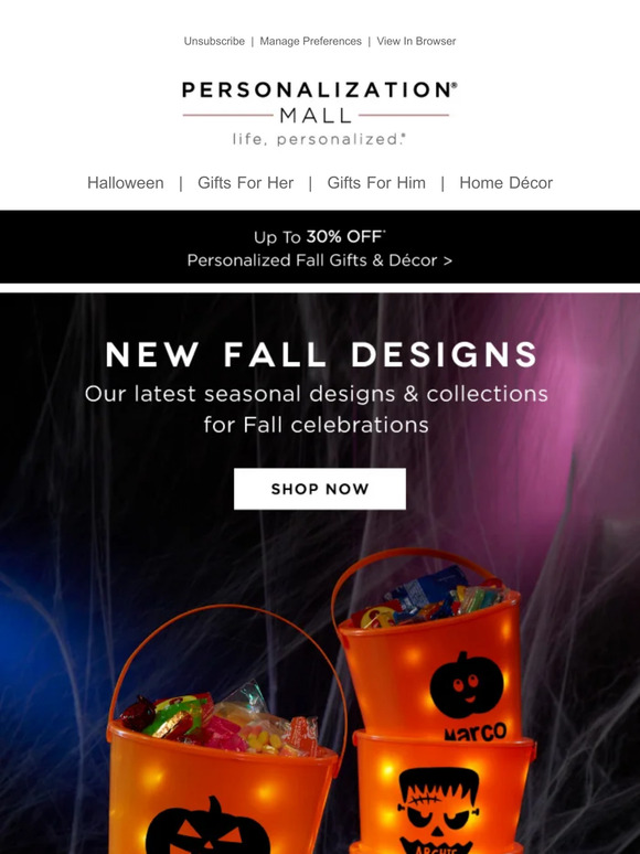 Personalization Mall: Trend Report: New Fall & Halloween Designs 🍁🎃 ...