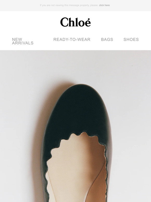 Chloé: Step into fall with the Lauren ballerina | Milled