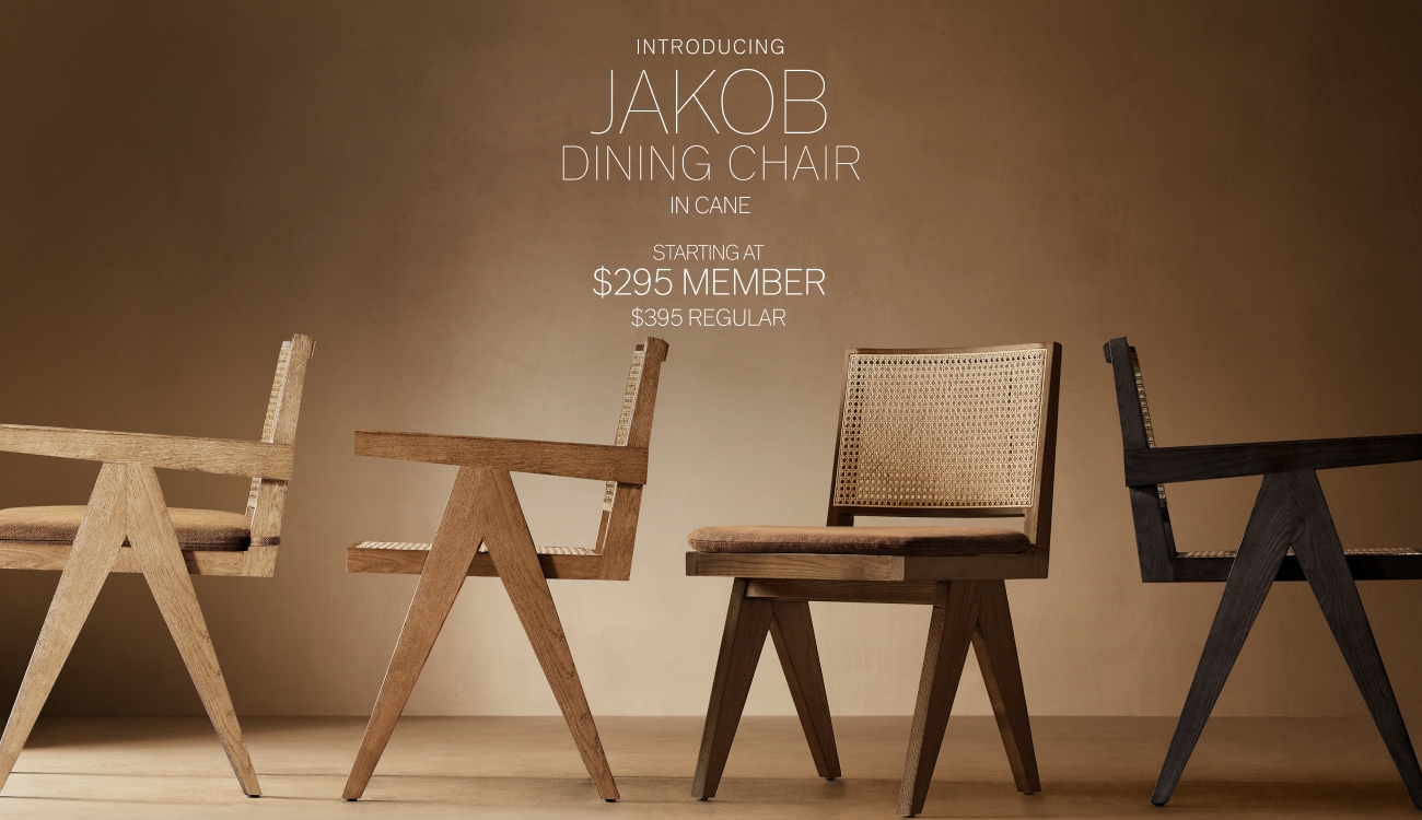 Restoration Hardware: Introducing the Jakob Dining Chair Collection ...
