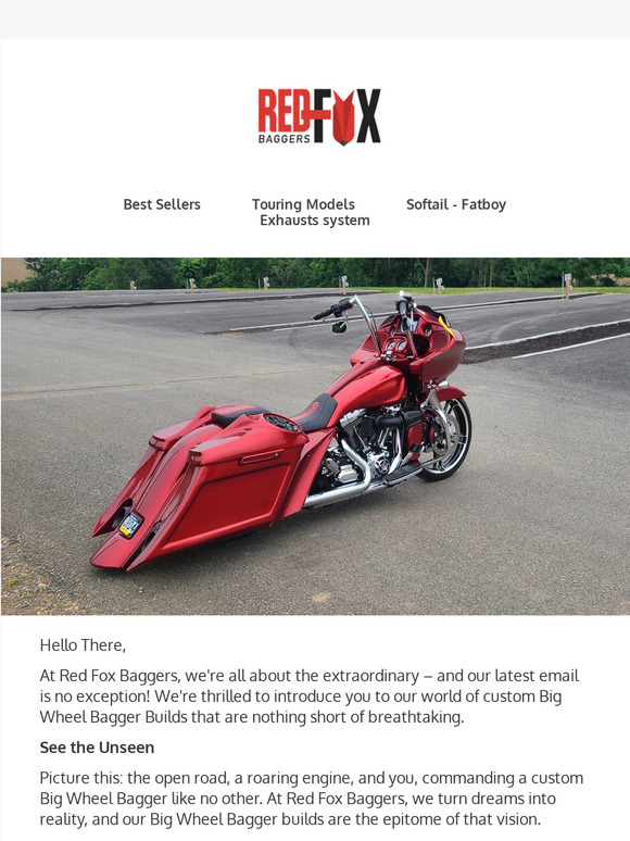 Redfoxbaggers: Unleash the Beast: Custom Big Wheel Bagger Builds at Red ...