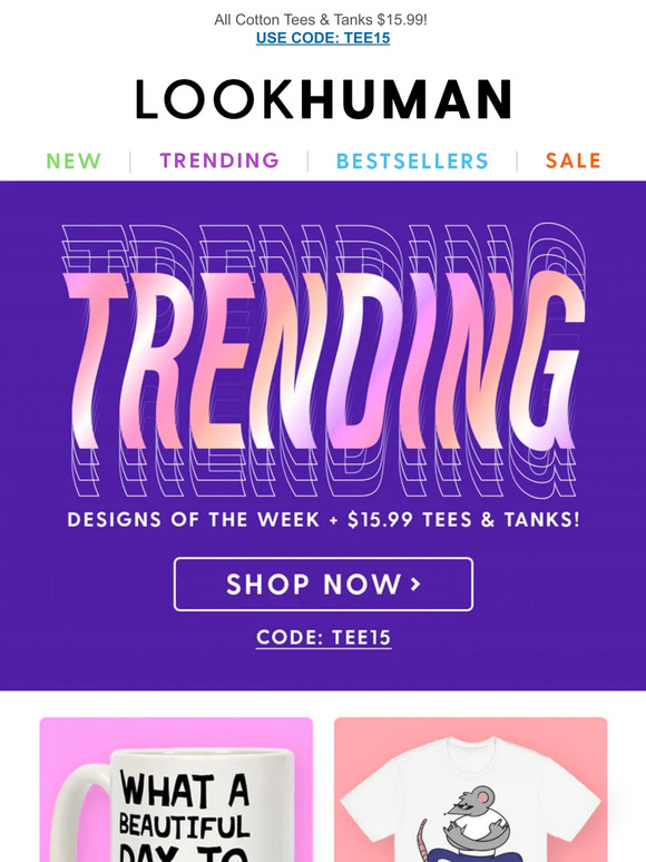 Look Human: Checkout this week's Chart-topping designs! | Milled