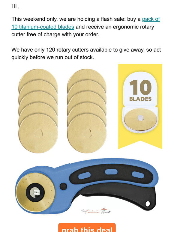 The Fabric Hut: Conquer your cutting tasks with ease and precision | Milled