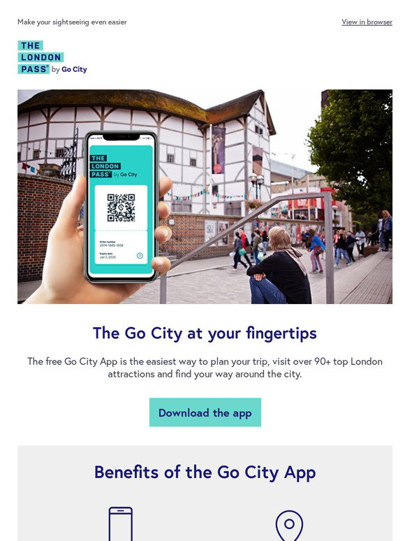 London Pass: Using the free Go City app | Milled