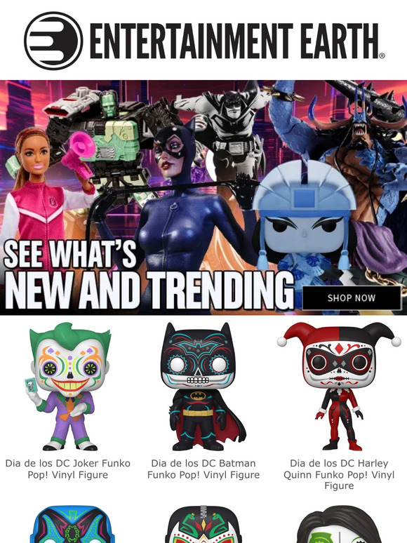 EntertainmentEarth.com: The New and Trending List Is Here! | Milled