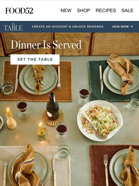 Food52: Get the look 🍂 Your dream fall table awaits. | Milled