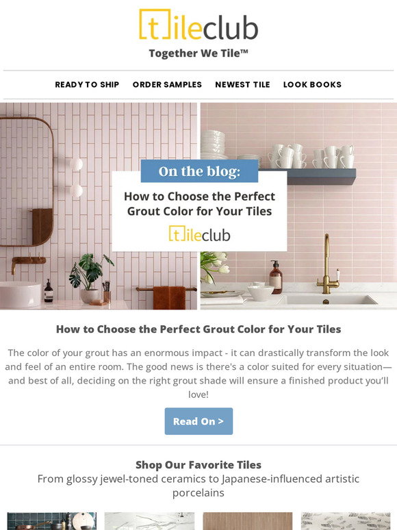 Tile Club: 🤔 How to Choose the Best Grout Color for Your Tiles | Milled