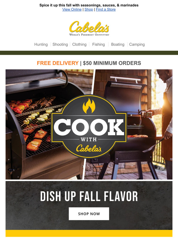 Cabela's: Cook With Cabela's Recipes & Gear! | Milled
