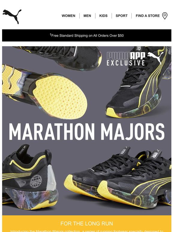 Puma: Go The Distance With Marathon Majors | Milled