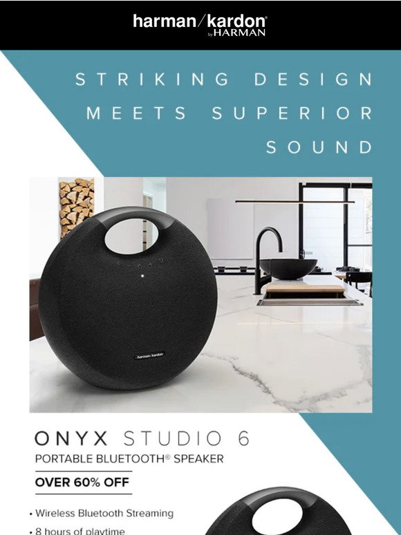 Harman Kardon: Sophisticated Touch to Your Home- Onyx Studio 6 at Over ...