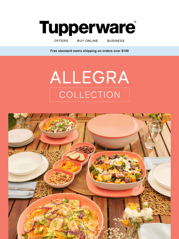 Tupperware: New drop alert! Entertainer's delight | Milled