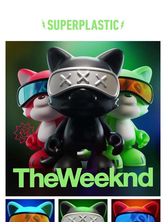 Superplastic: 🖤 JUST DROPPED: SUPERPLASTIC x THE WEEKND 🖤 | Milled