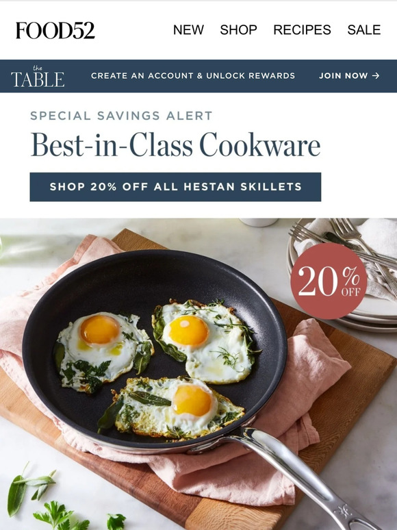 Food52 Email Newsletters: Shop Sales, Discounts, and Coupon Codes