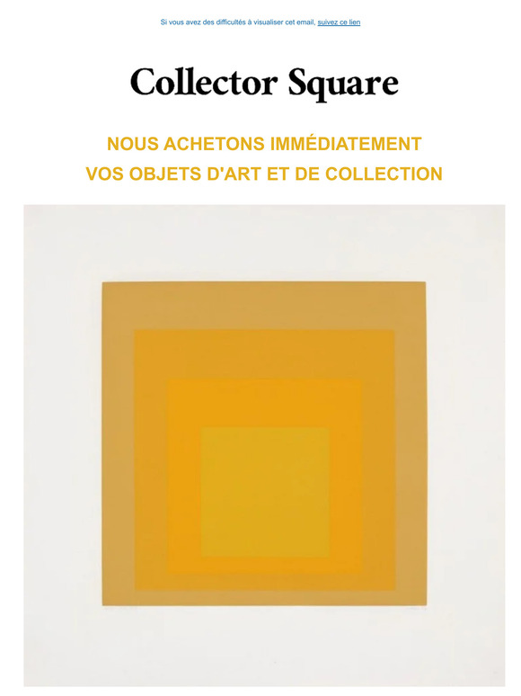 Collector Square: TEST ! Vendez vos objets d'Art et de collection | Milled