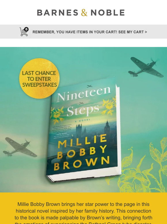 Barnes & Noble: Millie Bobby Brown makes her authorial debut | Milled