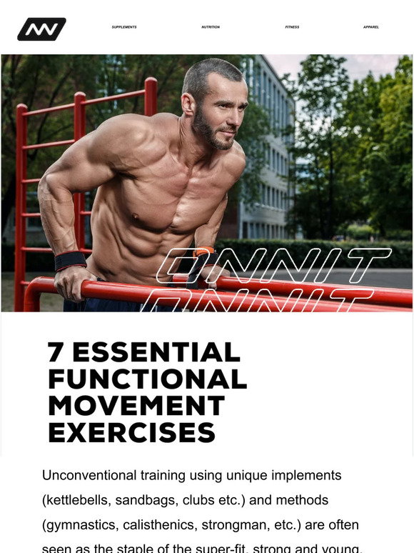 Onnit: 7 Essential Functional Movement Exercises | Milled