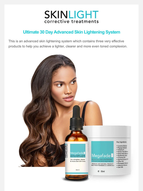 SkinLight: Ultimate Skin Lightening Kit - £10 Off Special! | Milled