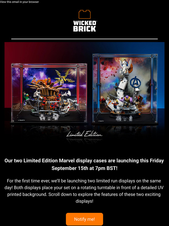 Wicked Brick: Our most innovative displays yet 💥 | Milled