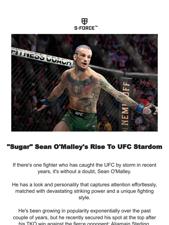 S-FORCE: "Sugar" Sean O'Malley's rise to UFC stardom | Milled