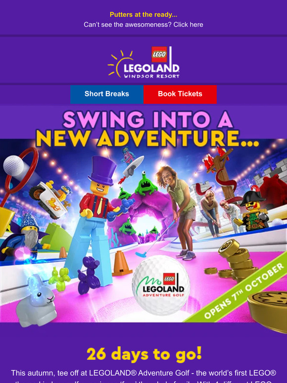 Legoland: Swing into a NEW adventure! ⛳ | Milled
