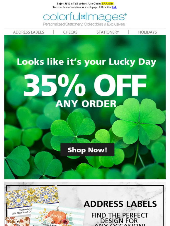 Colorful Images: It's your lucky day! ☞ Click NOW to see why! | Milled