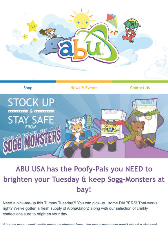ABUniverse: [USA] Our Diaper Restock Is Here! We've got the Poofy-Pals ...